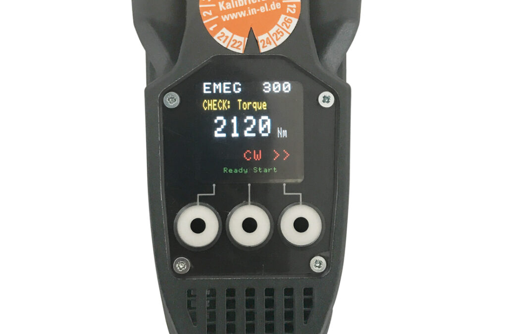 Electric Torque Wrench Straight Version EMEG series - Natex Int S.R.L.